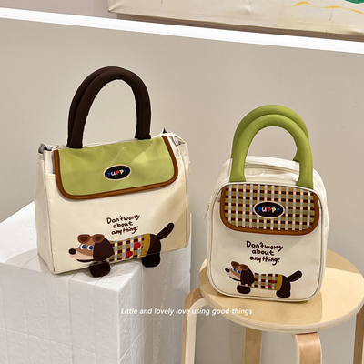 保温袋加厚铝箔大容量上班族带饭餐包饭盒手提袋子小学生便当饭包