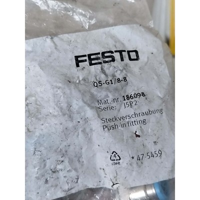 费斯托 186098 QSG1/88  原装正品 气动接咨询维修