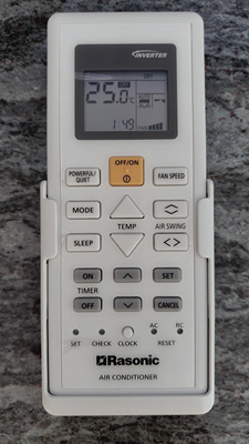 Rasonic適合香港樂信空调遥控器 RS-YS24UK 13130 全新通用