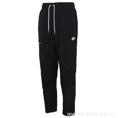 正品Nike/耐克百搭简约男子秋款运动休闲束脚工装长裤 CU4466-010