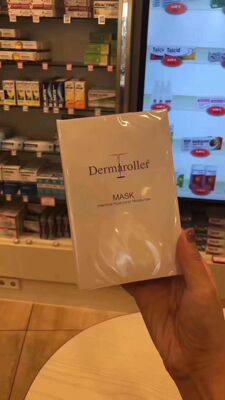 现货！Dermaroller玻尿酸补水修复面膜 10片装