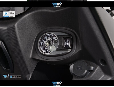 德国 DIMOTIV SYM 三阳 DRG BT 150 碳纤维钥匙孔装饰贴纸 DMV