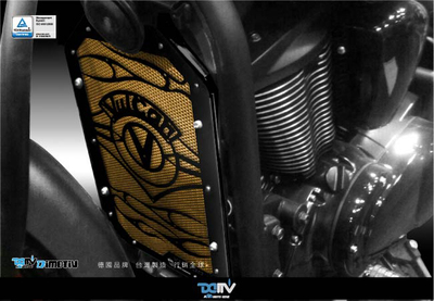 德国 DIMOTIV KAWASAK 川崎 VN900 造型款铝合金散热水箱护网 DMV