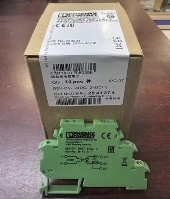 全新原装菲尼克斯DEK-OV-24DC/24DC/3 No.2941374 光耦固态继电器