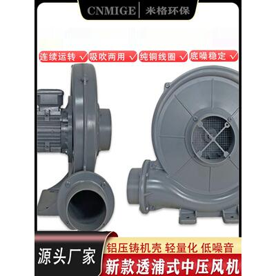新品铝合金风机透浦中压风机米格