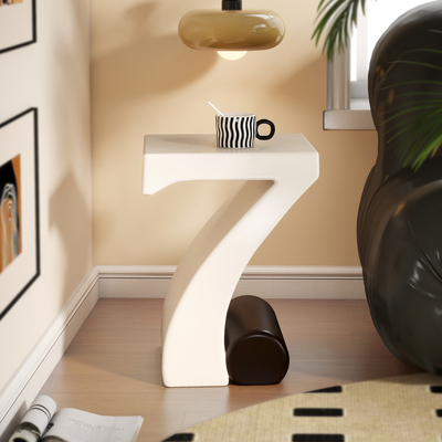 意式极简落地摆件客厅沙发旁边几