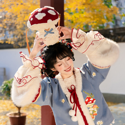 【预约】蘑菇菇系列汉元素拜年服