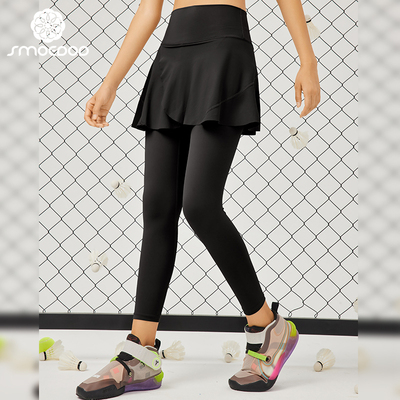 水沐伊朵高腰提臀显瘦瑜伽裙裤