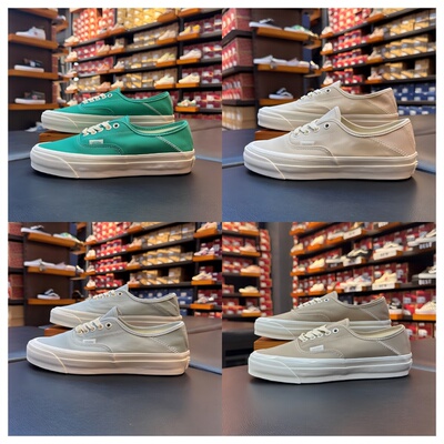 VANS范斯Authentic高端线帆布鞋