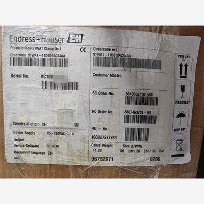 【维修】E+H流量计Proson