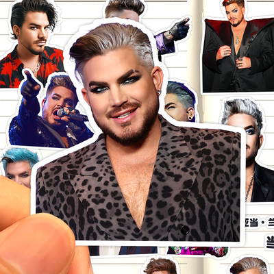 亚当兰伯特贴纸高清防水男歌手当爷Adam Mitchel Anselm Lambert