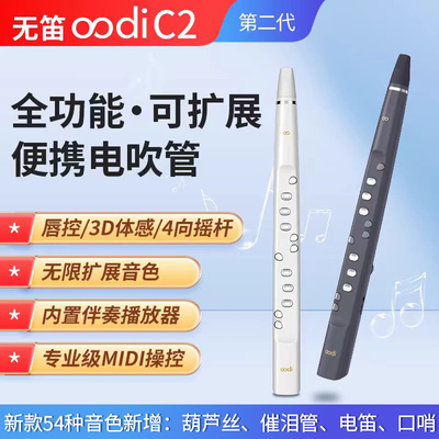 2025年新款无笛oodiC2电吹管