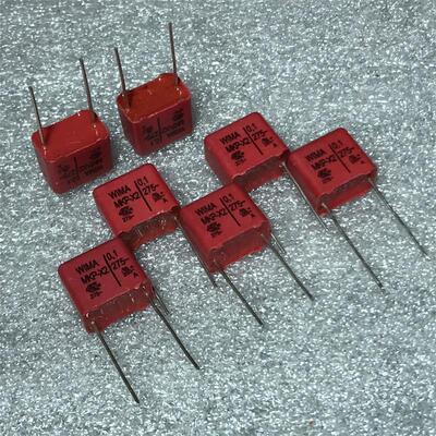 全新德国WIMA 威马（MKP×2 ）0.1UF 275VAC 音频耦合安规电容