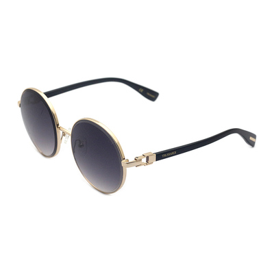 trussardi女士圆形大框太阳镜