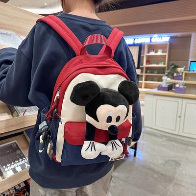 卡通可爱米奇书包幼儿园女孩大中小班儿童背包男童2-5岁4轻便双肩