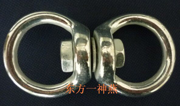 体育用品沙袋8字转环铁链狗用铁环狗扣钩扣猛犬训练用品