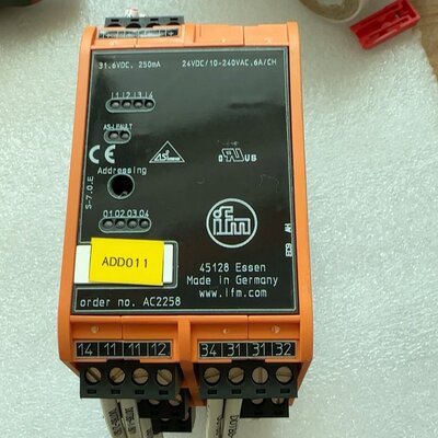 议价IFM安全继电器AC2258IFMAC2258ifmAC2258AC2258AC-2258AC2250