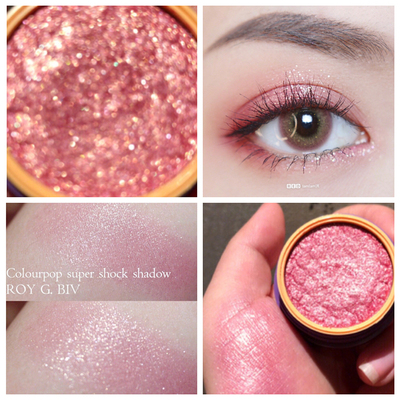 Double Rainbow现货Colourpop卡拉泡泡单色眼影IRL/Rem/Roy G Biv