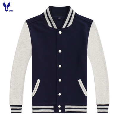 600G纯棉线圈秋冬棒球服