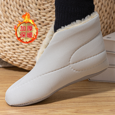 防滑加厚加绒保暖毛毡袜棉袜套