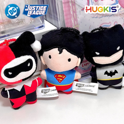 正版DC正义联盟超人蝙蝠侠小丑毛绒挂件卡通英雄钥匙扣小挂饰玩偶