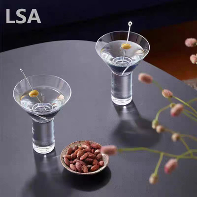 英国LSA轻奢水晶玻璃杯鸡尾酒杯