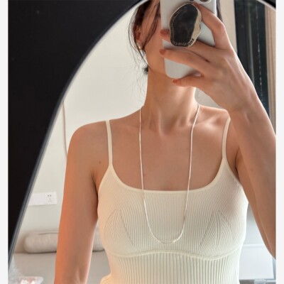 长款叠戴项链锁骨链女2025新款