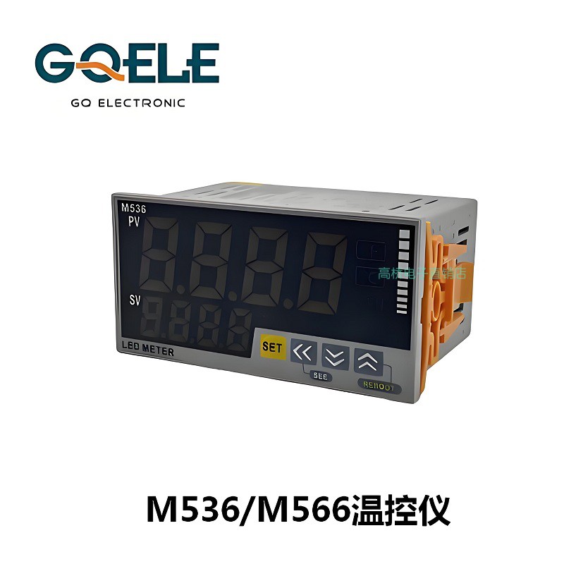 GQEM高桥温控仪表M536-TE/S2-TM1P/A01 热电偶输入SSR继电器输出