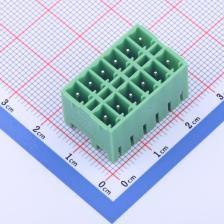 KF2EDGKRH-3.81-2*6P 插拔式接线端子 板端/插座-闭口 3.81mm 排