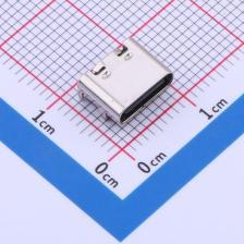 918-418K2023S40034 USB连接器 TYPE-C3.1母座6.8四脚1.0插板6.69