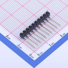 PH-00922 排针 2.54mm 1x10P 弯插