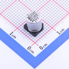 HY1C221MC063077MEO 贴片型铝电解电容 220uF ±20% 16V