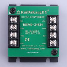 RKF60-24S24 电源模块 Vin=18V~36V Vout=24V 2.5A 便装电源