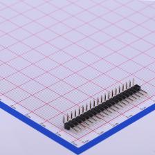 MTP125-1120R1 排针 2.54mm 1x20P 弯插 方针