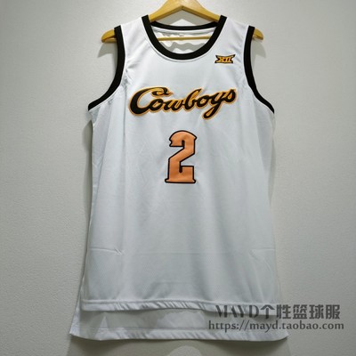 2号坎宁安复古刺绣大学版球衣