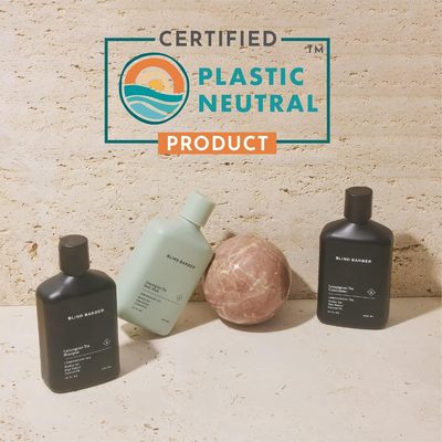 Blind Barber柠檬草茶男士净透增厚洗发水薄荷香味深层清洁去残留