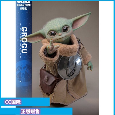 曼达洛人与古古古古尤达宝宝手办