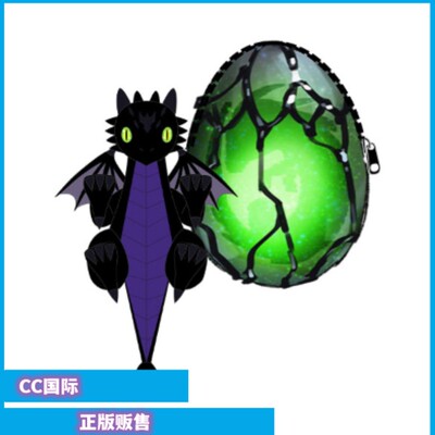 扭曲仙境龙玩偶幼体手办