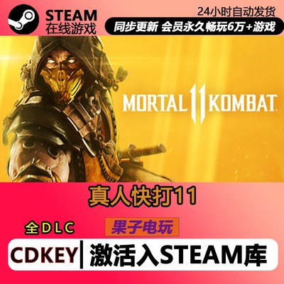 真人快打11 Mortal Kombat 11  steam国区激活码CDKey 全DLC游戏