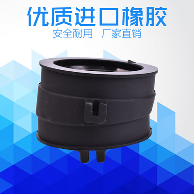 适用本田铁马400 VT750 VLX600摩托车配件化油器进气口接口胶接头
