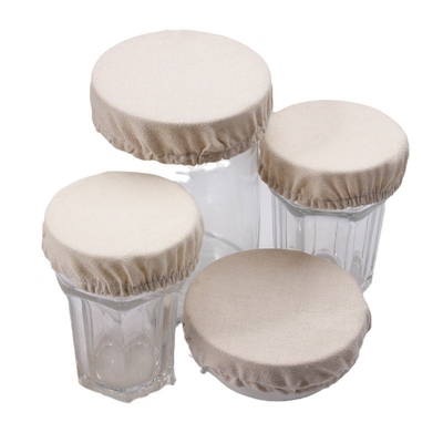 加厚玻璃瓶杯罩发酵盖防尘罩810cm布罩帆布碗罩茶罐盖面包防护罩