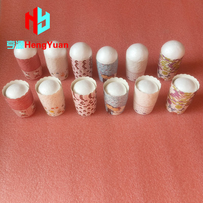 纸杯假体泡沫蛋糕模型 小中大号卷边杯翻糖模具马芬杯烘焙裱花胚