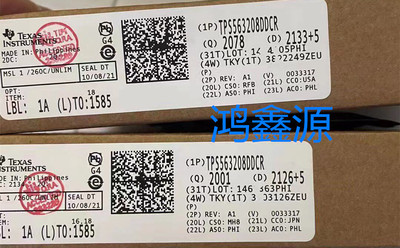 TPS563208DDCR SOT23-6 丝印3208 DC芯片 原装进口 IC芯片配单