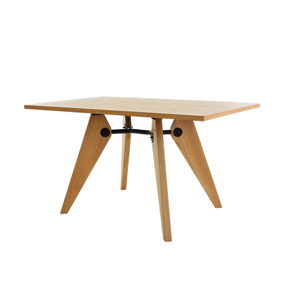 星威长方形实木简约现代餐桌