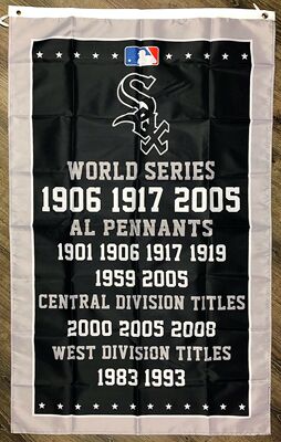 MLB Chicago White Sox World Series Championship Flag球迷旗帜