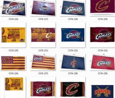 NBA Cleveland Cavaliers Flag克利夫兰骑士队球迷旗帜会场海报