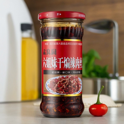 孟良崮六姐妹180g沂蒙干煸辣肉丝