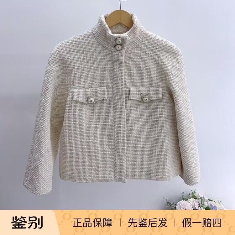 【闲置未穿】Chanel 19B手工坊系列毛呢外套36码长袖短外套粗花呢