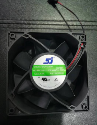 原装 SJ SF241238BH 24V 1.35A 大风量变频器风扇 120*120*38MM