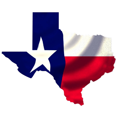 德克萨斯州Texas得州反光车贴